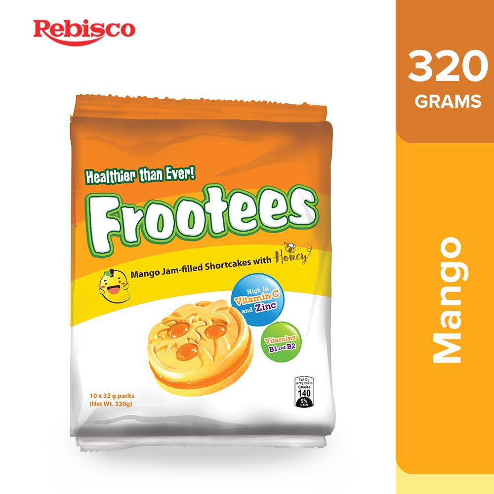 Frootees Mango Cookie Sandwich 32G X 10Pcs | Shopee Philippines