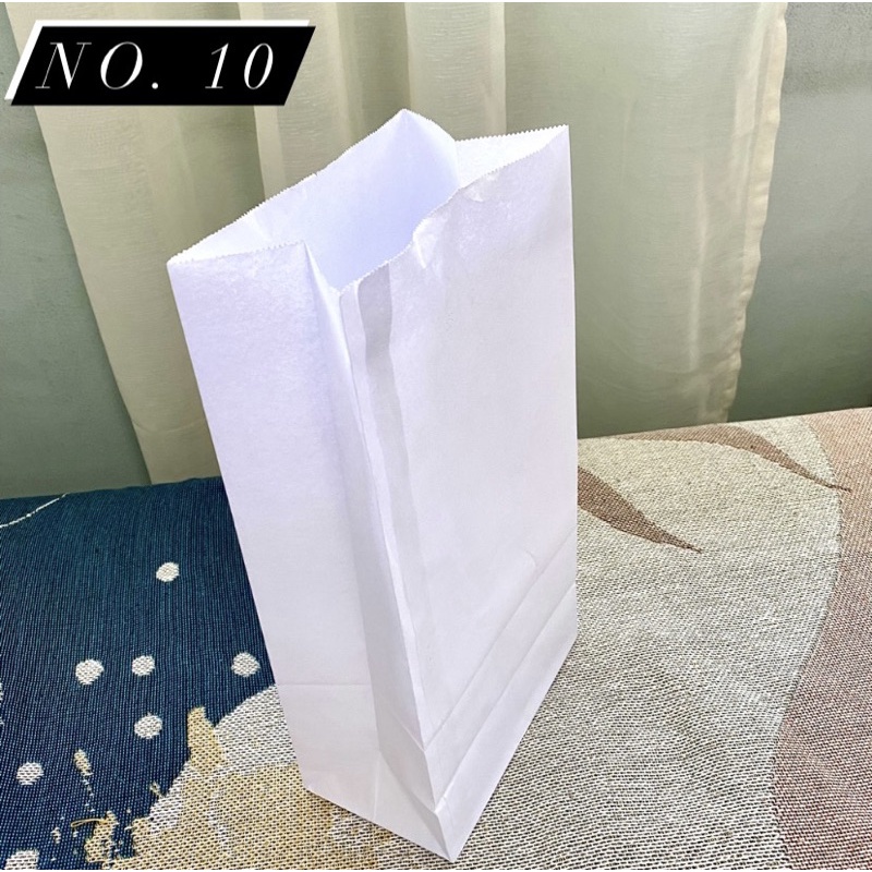 Sizes #16-45 Kraft Brown Paper Bag / Brown Supot 100pcs per Pack White ...