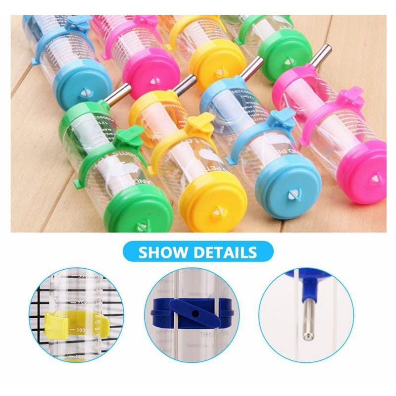 Pet Drink Stainless Steel Automatic Water Fountain Bottle Rabbit Water ...