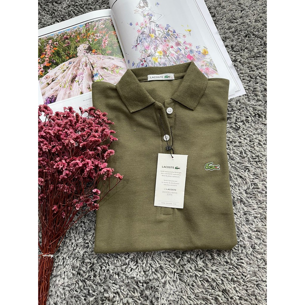 Lac*ste STRETCH COTTON - LAC*STE DRESS - BAJU WANITA - POLO | Shopee ...