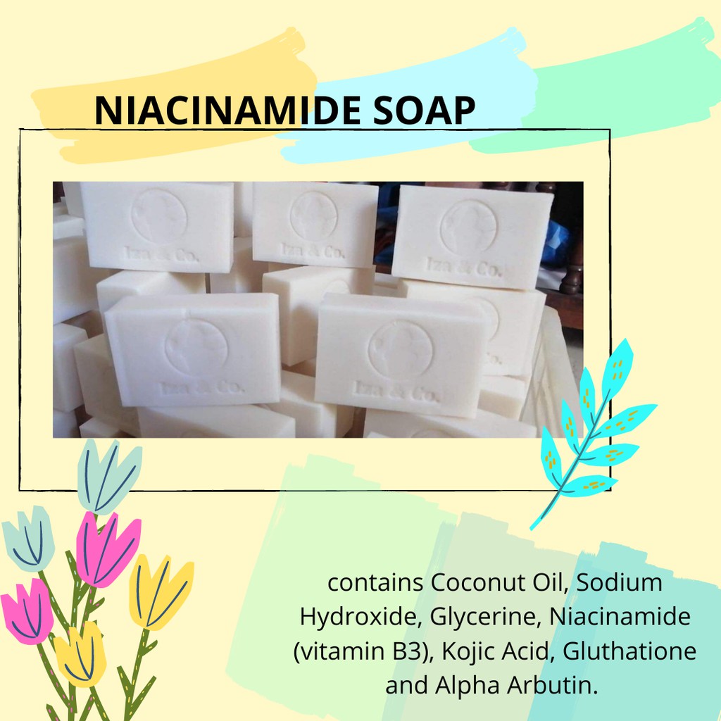 Niacinamide Soap pampaputi ng kili kili | Shopee Philippines