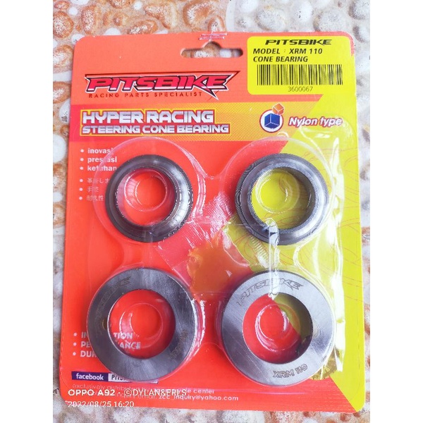 BALL RACE CONE BEARING FOR XRM 110 XRM 125 RS150 PITSBIKE | Shopee ...