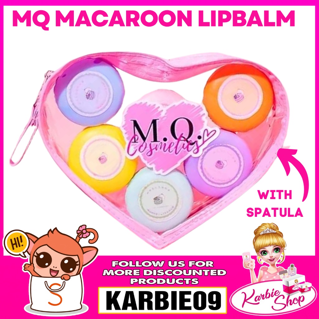 ORIG M.Q. Cosmetics MACAROON LIP THERAPY LIPBALM WITH SPATULA | MQ ...