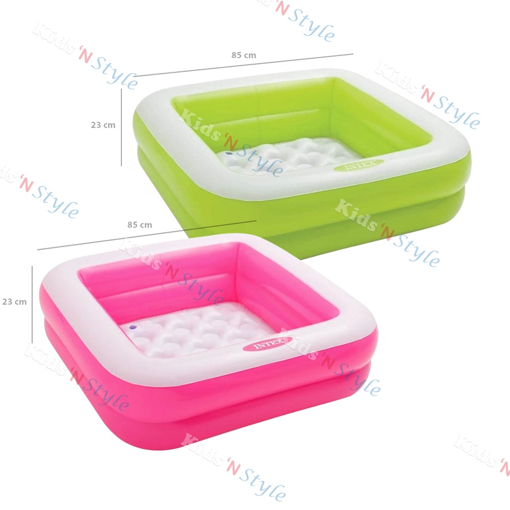 Intex Play Box Inflatable Kiddie Swimming Pool | Shopee Philippines