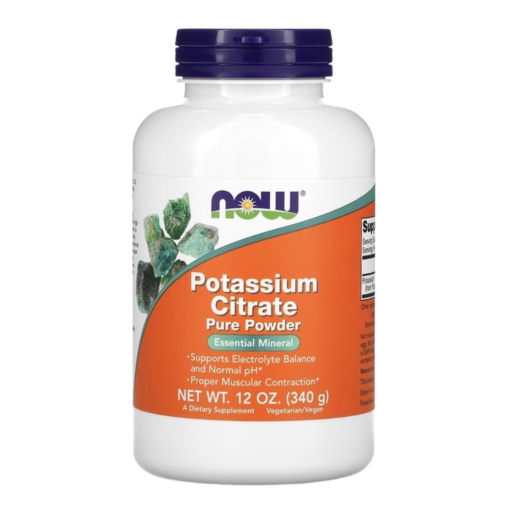on hand!Now Potassium Citrate Pure Powder 340g | Shopee Philippines