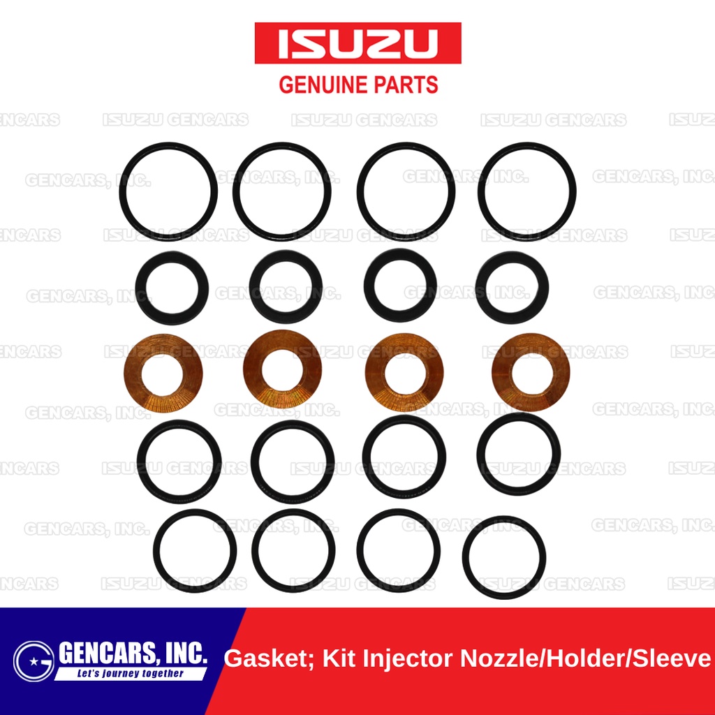 Isuzu Gasket; Kit Injector/Holder/Sleeve for Isuzu Trooper 4JX1 ...