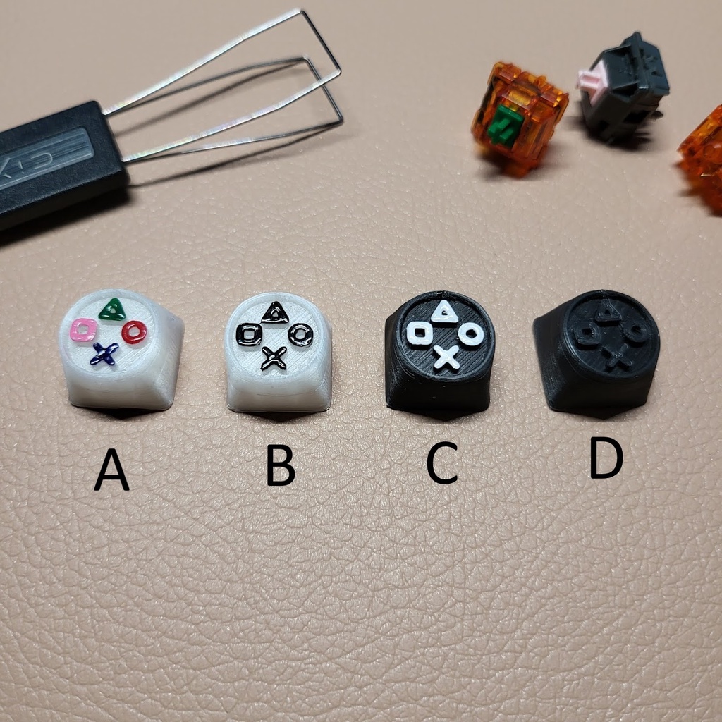 Playstation Controller themed Keycap/ Artisan keycap for mechanical ...
