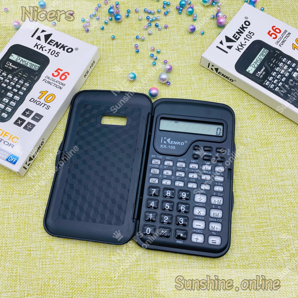 Kenko KK-105 Scientific Calculator With Cover With Battery | Shopee ...