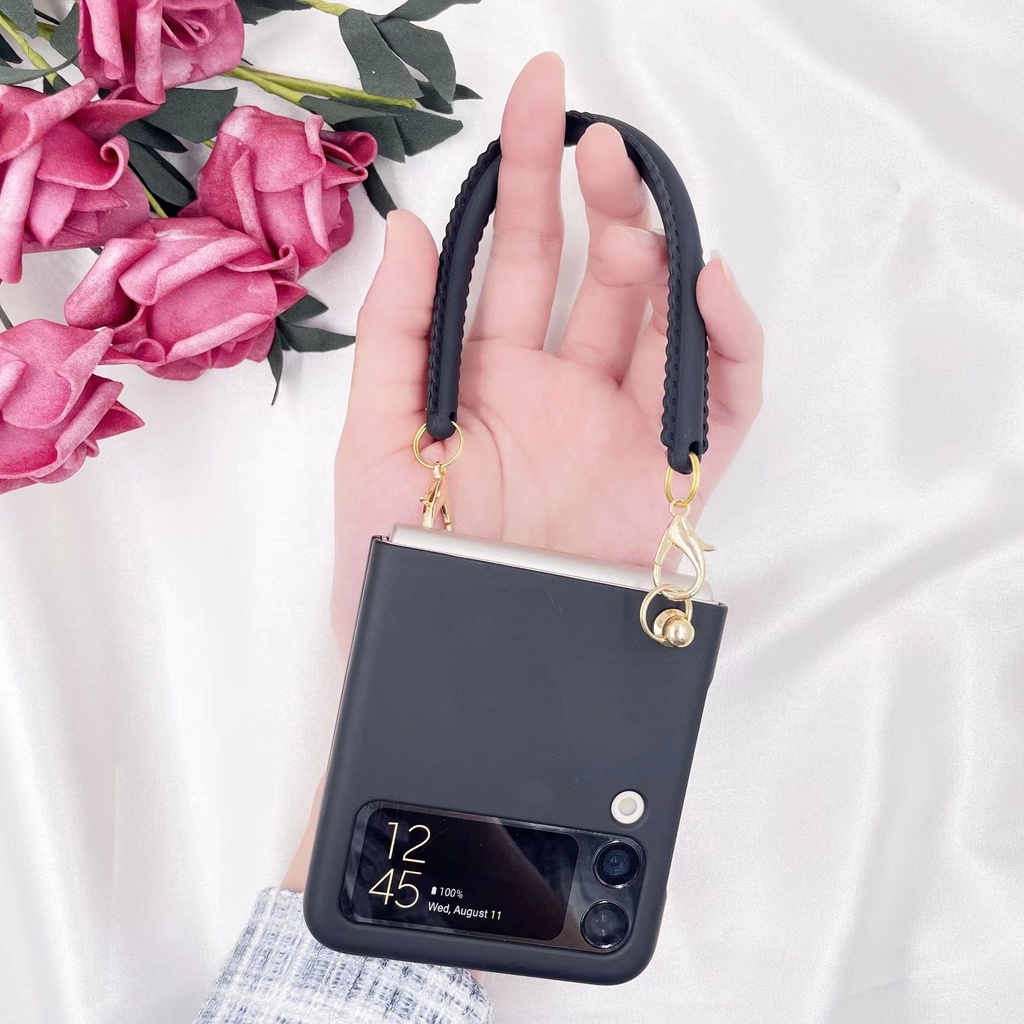 Samsung Galaxy Z Flip 4G 6 5 3 4 Flip4 Flip6 zflip5 5G All Black Matte ...