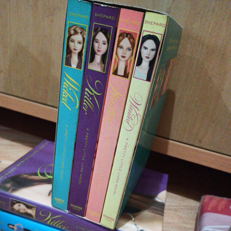 Sara Shepard books pretty little liars perfect wanted heartless killer ...