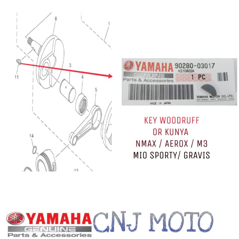 KUNYA MAGNETO SIDE (NMAX /AEROX/ M3 /MIO) | Shopee Philippines