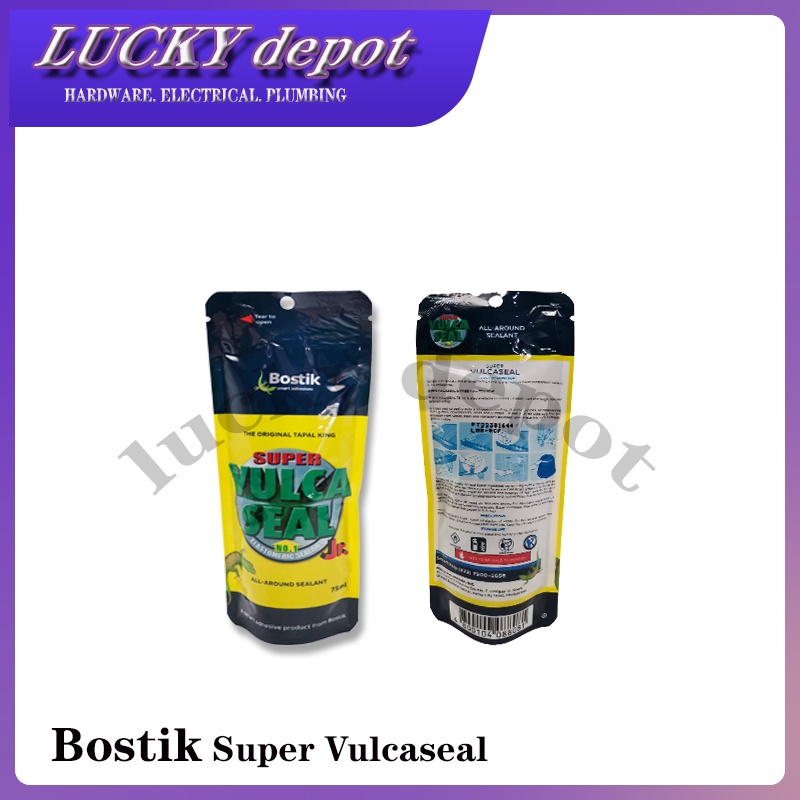 ORIGINAL SUPER VULCASEAL 75ML ( BOSTIK ) | Shopee Philippines