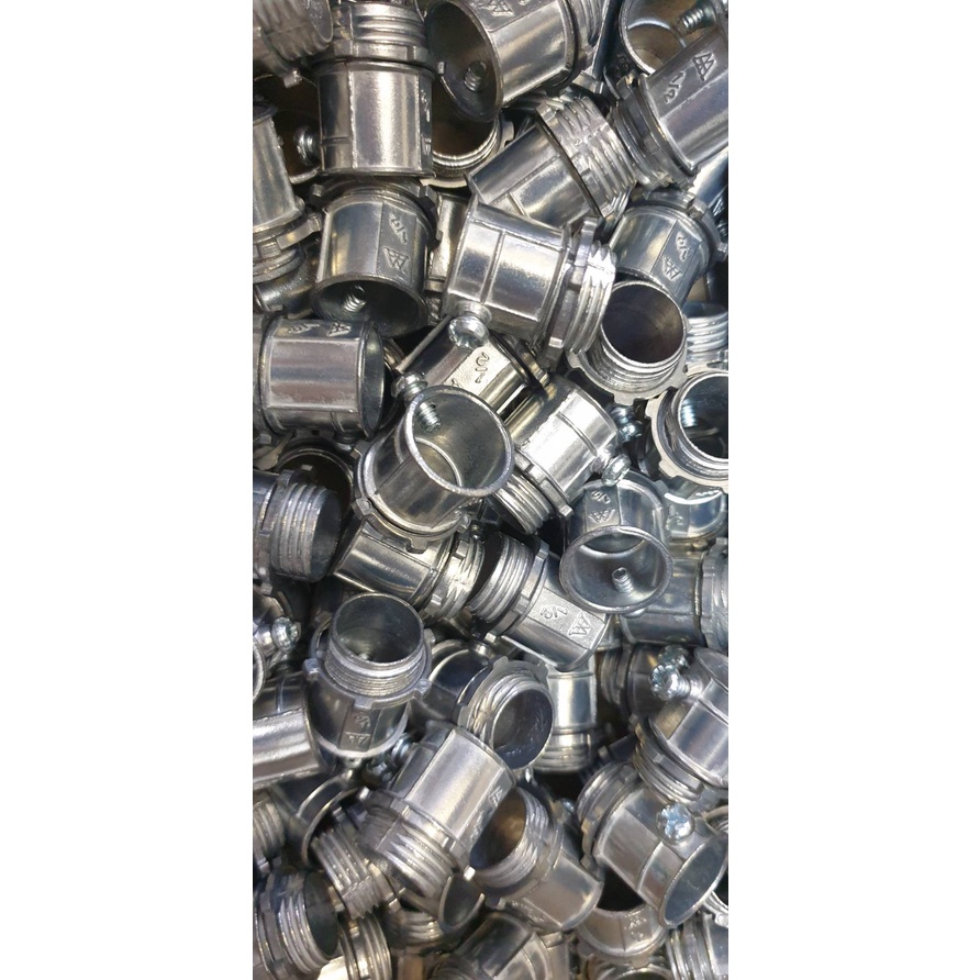 Electric Thin Pipe Connector EMT For 1/2 " 3/4" 1 " 1-1/4" 1-1/4 " 1-1/ ...