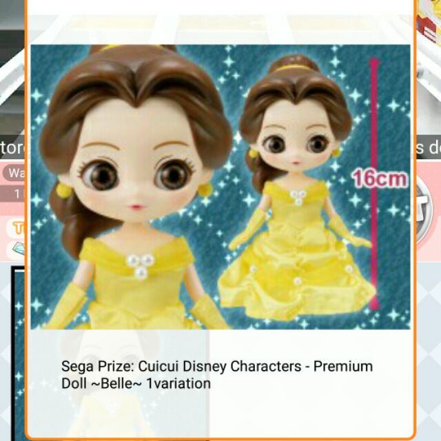 Cuicui Disney Characters ~ Belle lot JP | Shopee Philippines