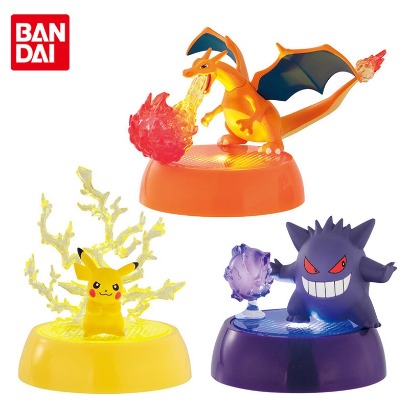 Bandai Glowing Gashapon Pokemon Shines! Pokemon Anime Figures Charizard ...