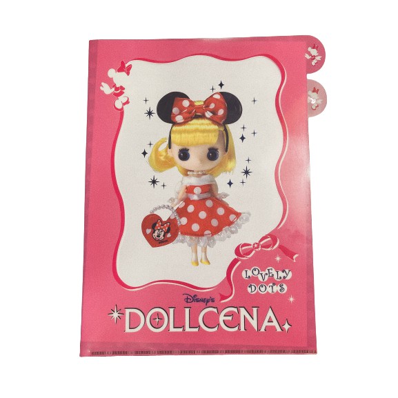 2-Compartment Japanese File Folder Disney Japan Dollcena Design ...