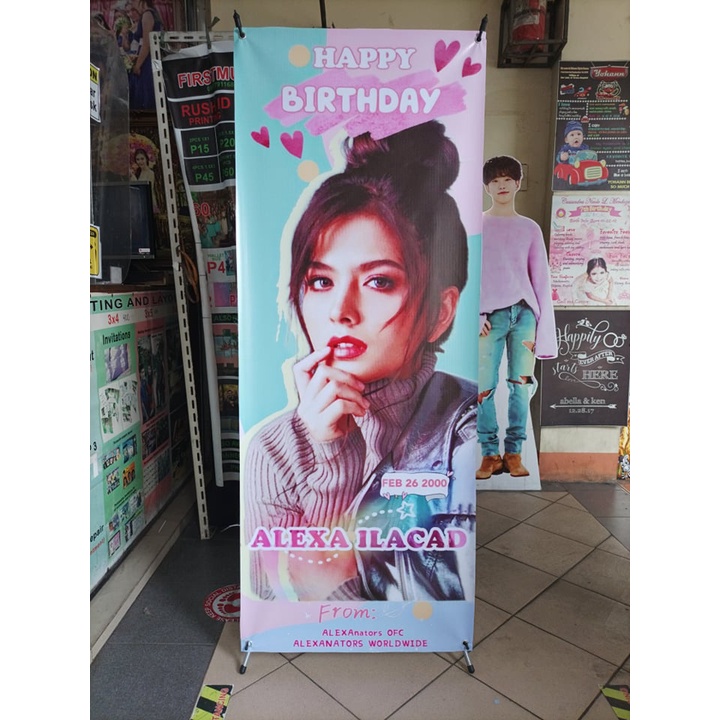 X banner Tarpaulin Stand (2x5 feet) also available with tarpaulin print ...