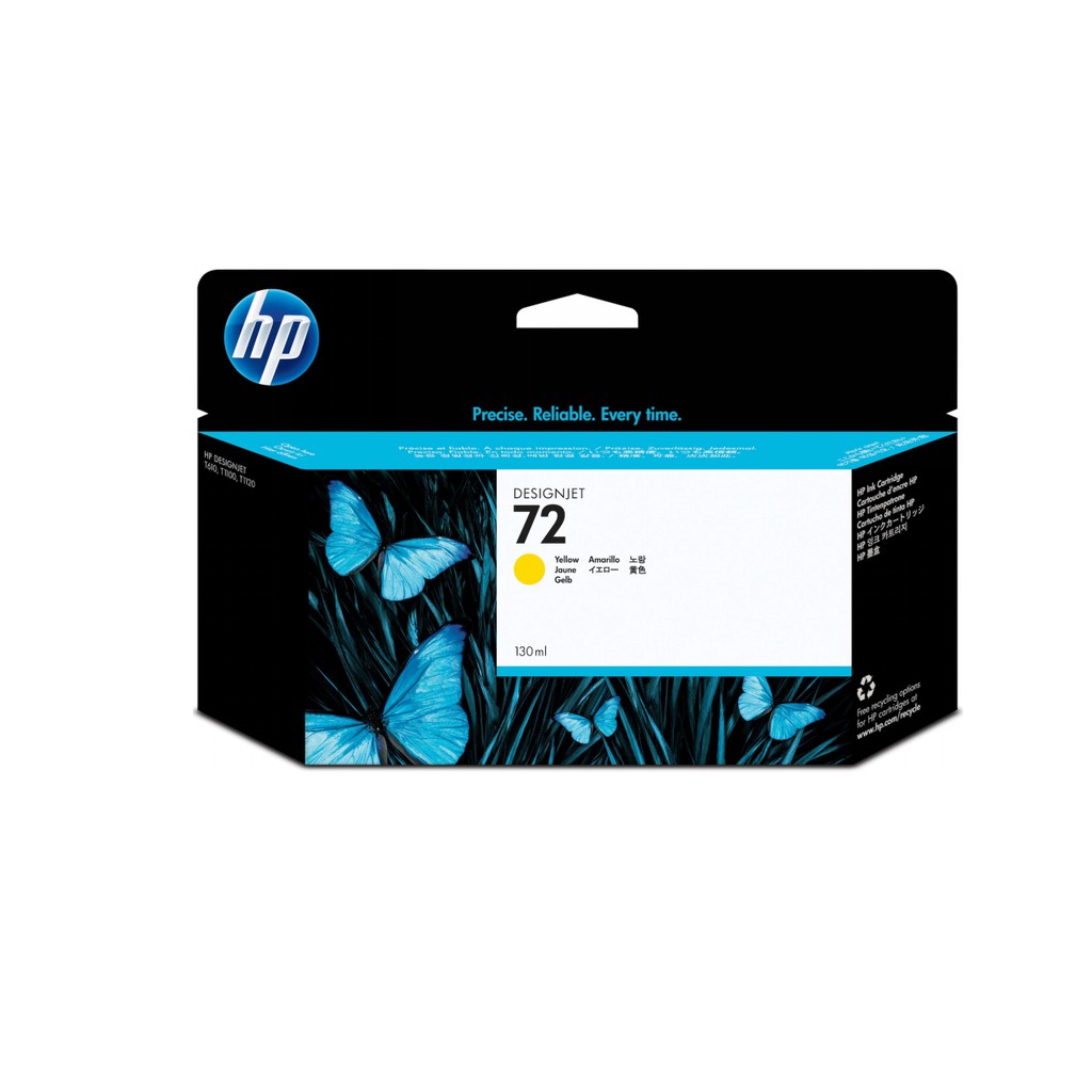 HP 72 Yellow Original Ink Cartridge (C9373A) | Shopee Philippines