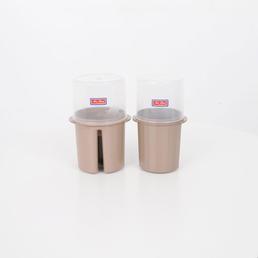 Mocha Collection Spoon and Fork Holder /Cutlery Holder Kitchen Utensil ...