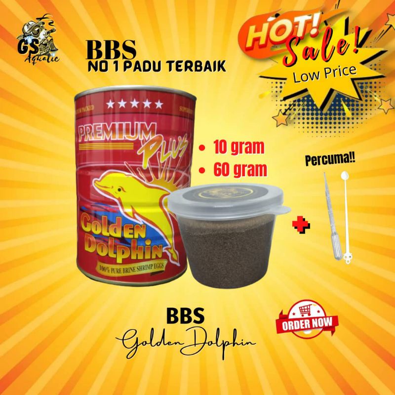 Bbs Golden Dolphin small roe (new hatched fish food) | Shopee Philippines