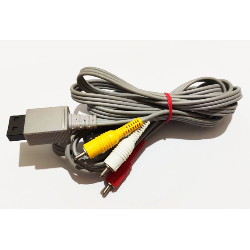 Wii AV Cable Original AV cable Wii Accessories | Shopee Philippines