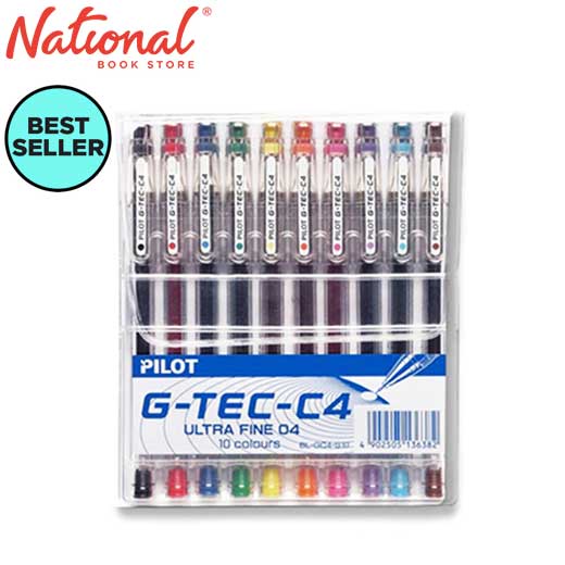 Pilot Ballpoint Stick Pblgc4S10 10 Colors National Book Store | Shopee ...