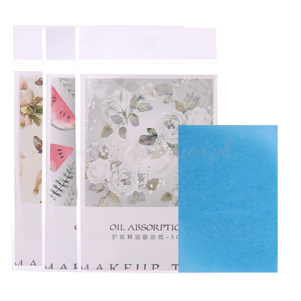 Gladking Oil Blotting Film Old Blotting paper 50sheets | Shopee Philippines