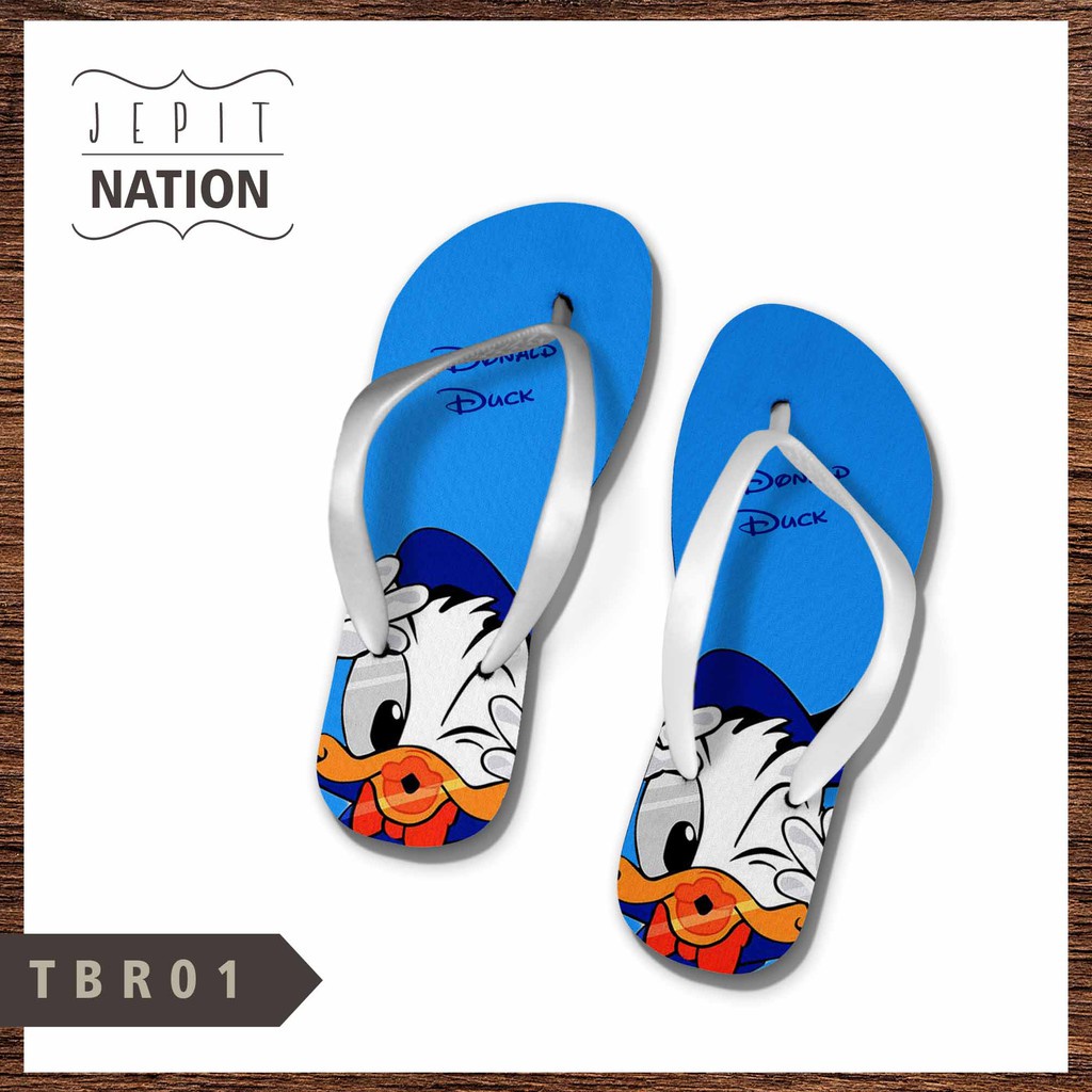 Donald Duck Mickey Minnie Mouse Pooh Stich flip Flops Girls flip flop ...
