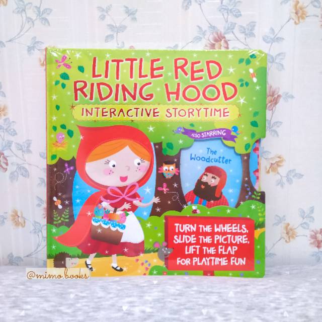 Little Red Riding Hood: Interactive Storytime Book Bbw | Shopee Philippines