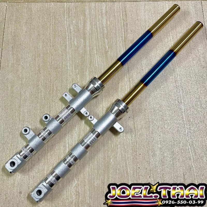 Lighten Front Shock /With Innertube Gold Raider 150 Carbtype, Fi ...