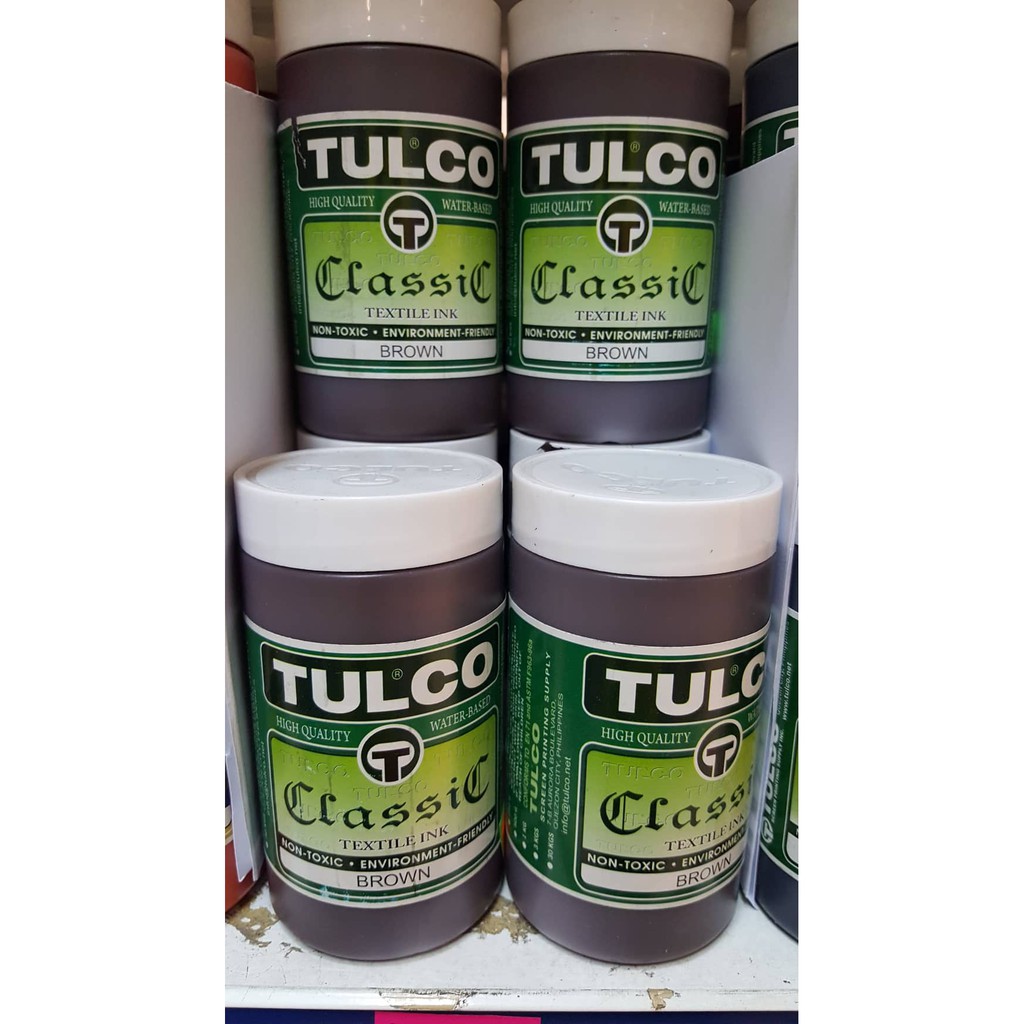 Tulco Textile ink Standard Colors 250g | Shopee Philippines