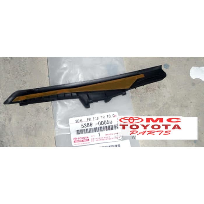 New Vios Limo Left Front Fender Cowl Side Seal Rubber 53867-0D050 ...