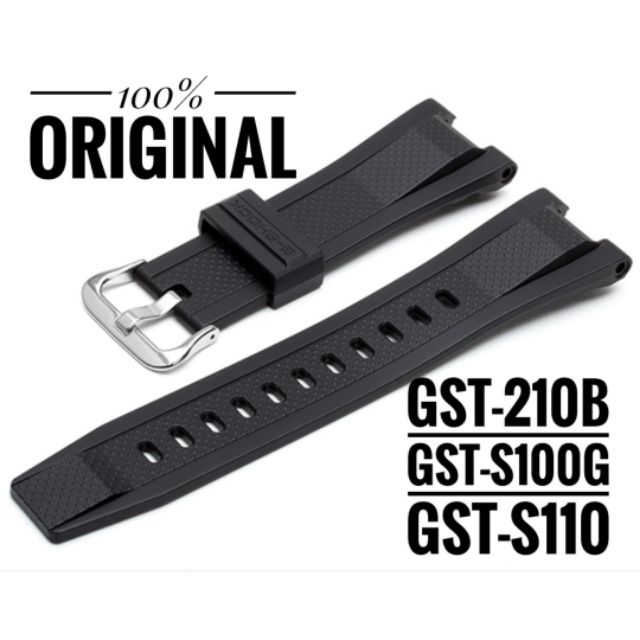 CASIO G-SHOCK GST-210B/GST-S100G REPLACEMENT WATCH BAND.RESIN | Shopee ...