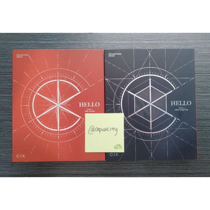 Cix HELLO STRANGER HELLO STRANGER PLACE ALBUM ONLY (BOOKED) | Shopee ...