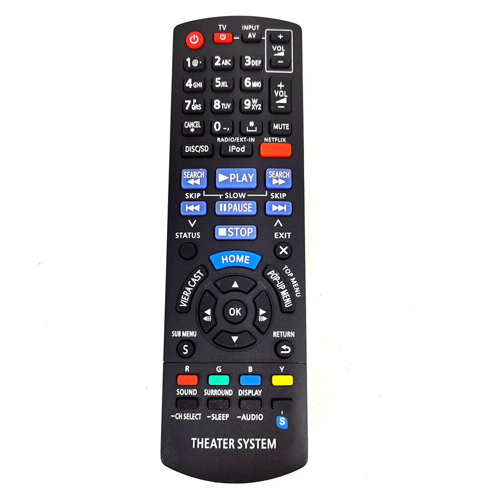 New Replacement N2QAYB000632 For Panasonic Home Theater System Remote ...
