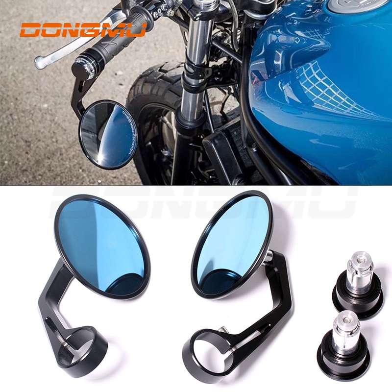 Motor 7/8“ Handle Bar End Side Mirror Rear View Alloy CNC Racing Design ...