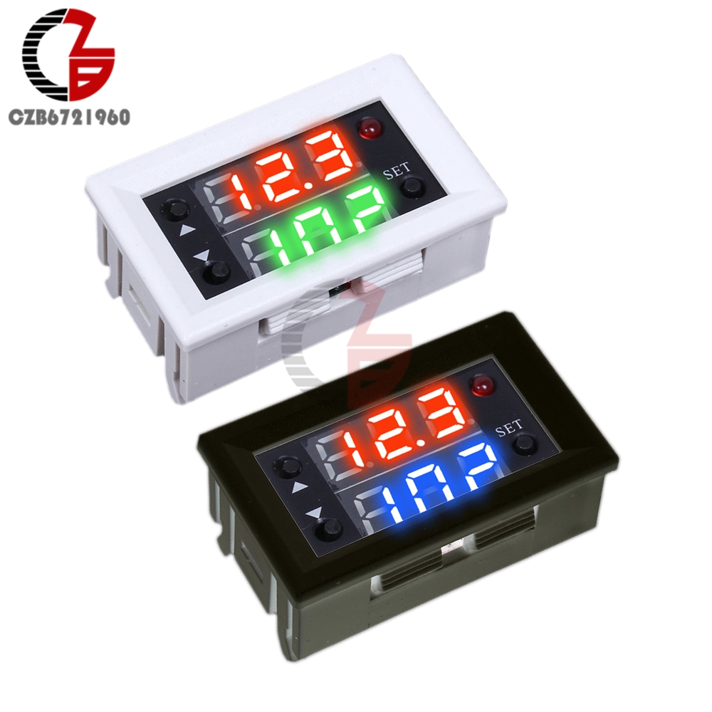 Dual Display Time Relay Module DC 12V Time Delay Relay Mini LED Digital ... Dual Display Time Relay Module DC 12V Time Delay Relay Mini LED Digital ...