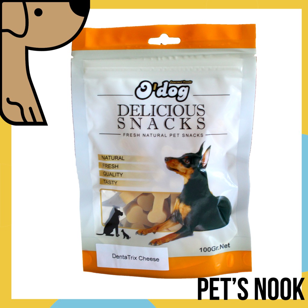 O'dog DentaTrix Cheese Flavor Dog Treats (100g) | Shopee Philippines