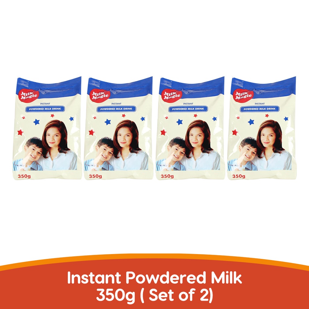 BelowSrp Grocery Milk Magic Instant Filled Milk Powder 350g (Set of 4) | Shopee Philippines