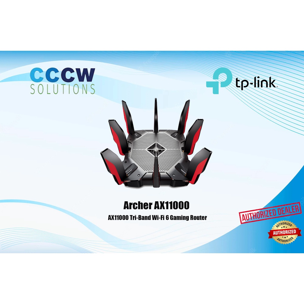 Tp Link Archer AX11000 Tri-Band Wi-Fi 6 Gaming Router | Shopee Philippines