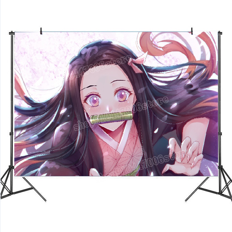 Demon Slayer 150*210CM party backdrop decorations party decoration ...