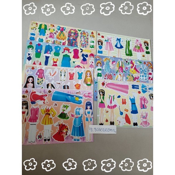 Big Eyes Paper Dolls Old Work Of The 90s | Shopee Philippines