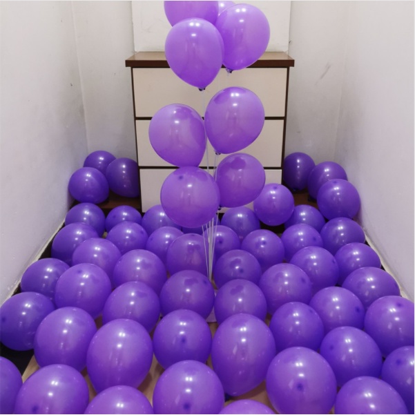 Purple Balloons Arch Garland Kit Theme Birthday Decoration Scene Girls ...