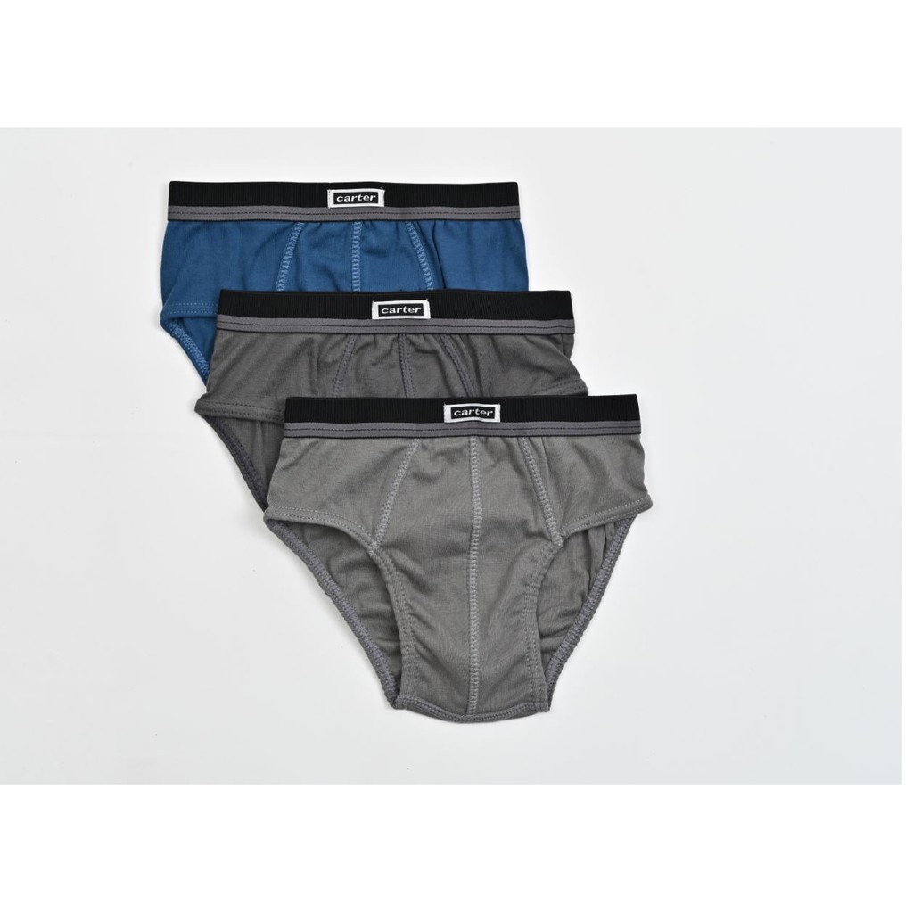 CARTER BRIEF - BOY'S KIDS 3 IN 1 PACK ASSORTED COLORS | Shopee Philippines