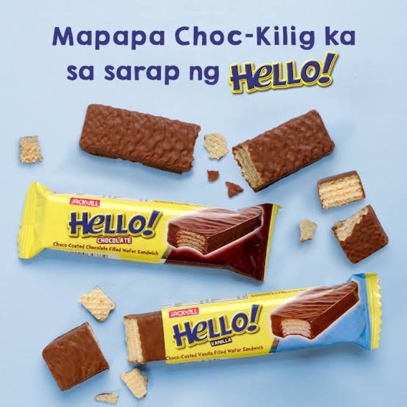 Hello Chocolate Coated Wafer 15g | Shopee Philippines