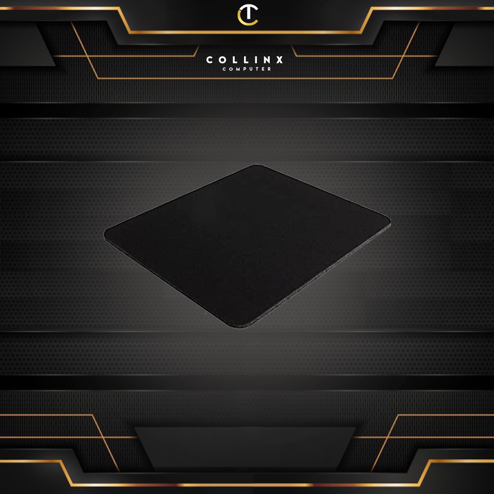 Plain Black Mousepad with Anti Slip Mouse Pad Smooth Scrolling Online ...