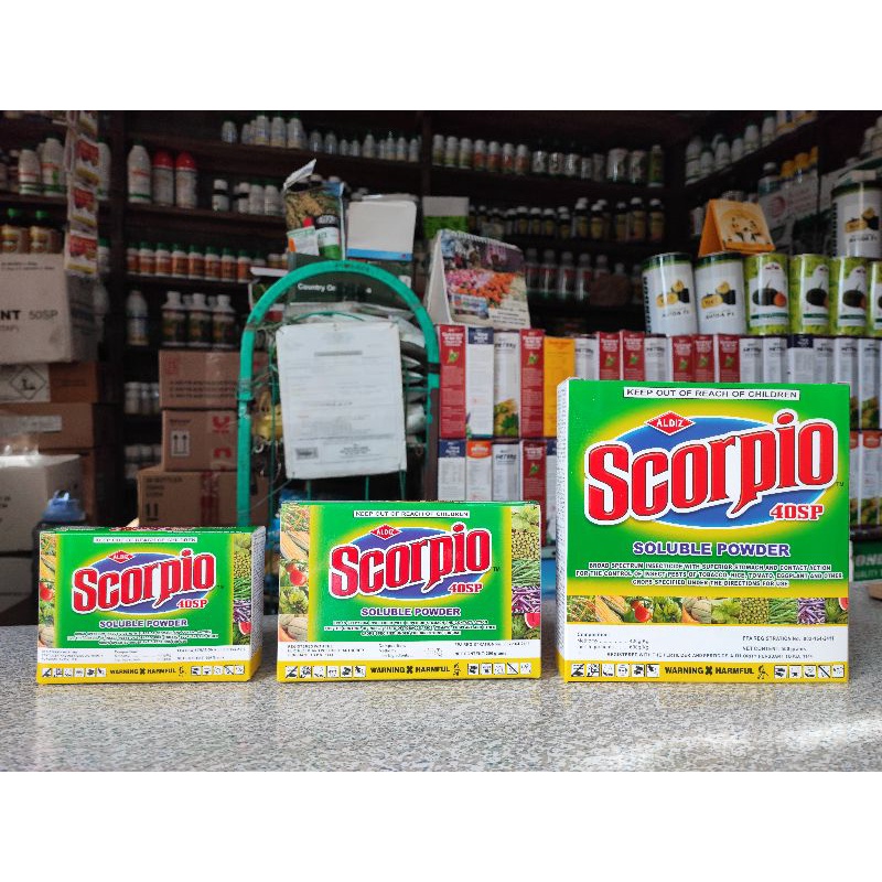 Scorpio 40SP Insecticide (Methomyl) / Pests Control - Aldiz | Shopee ...