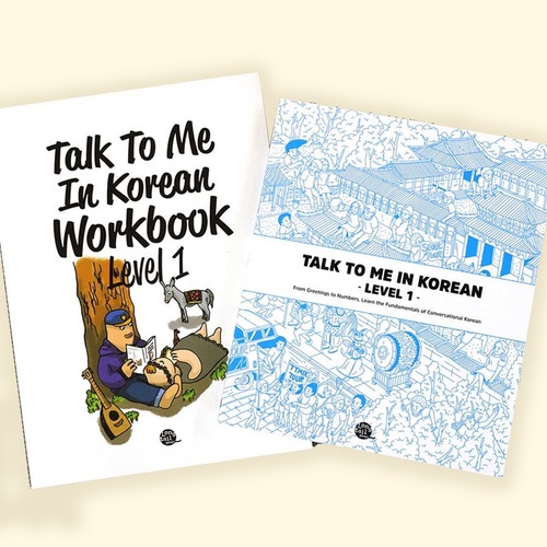 [ttmik] talk to me in korean - korean learning book Level 1 Package ...