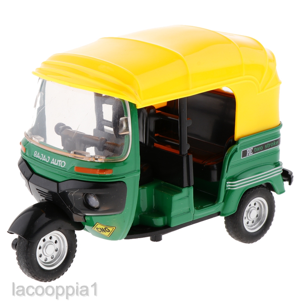 1:14 Alloy Indian Tricycle Model Motorcycle w/ Light Sound Pull Toy ...