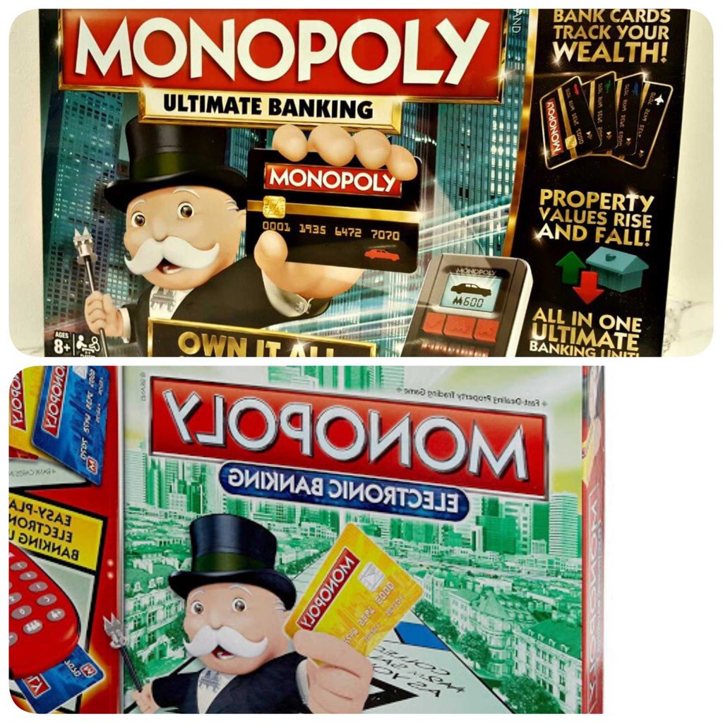 ON HAND Monopoly Ultimate Banking board games Electronic Banking ...